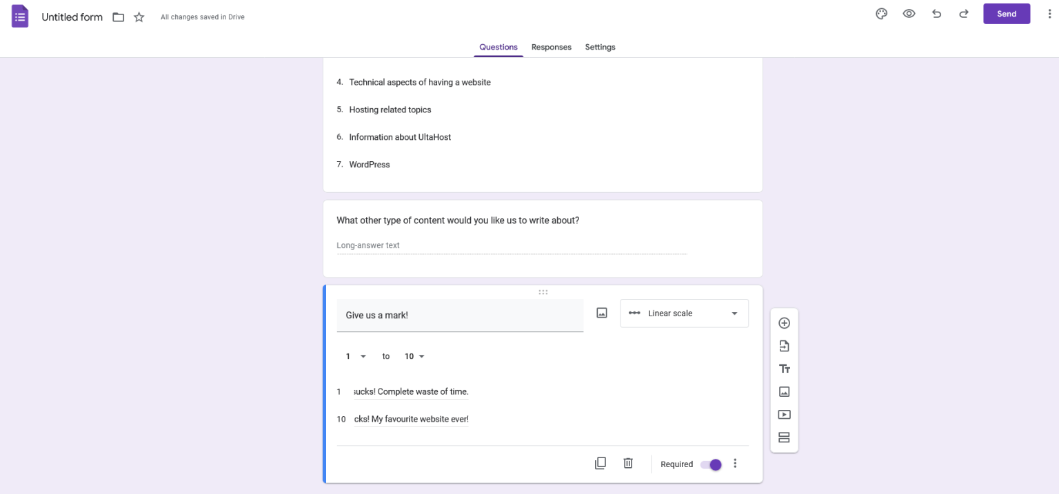 Como usar o Google Forms? Tutorial passo a passo | UltaHost Blog