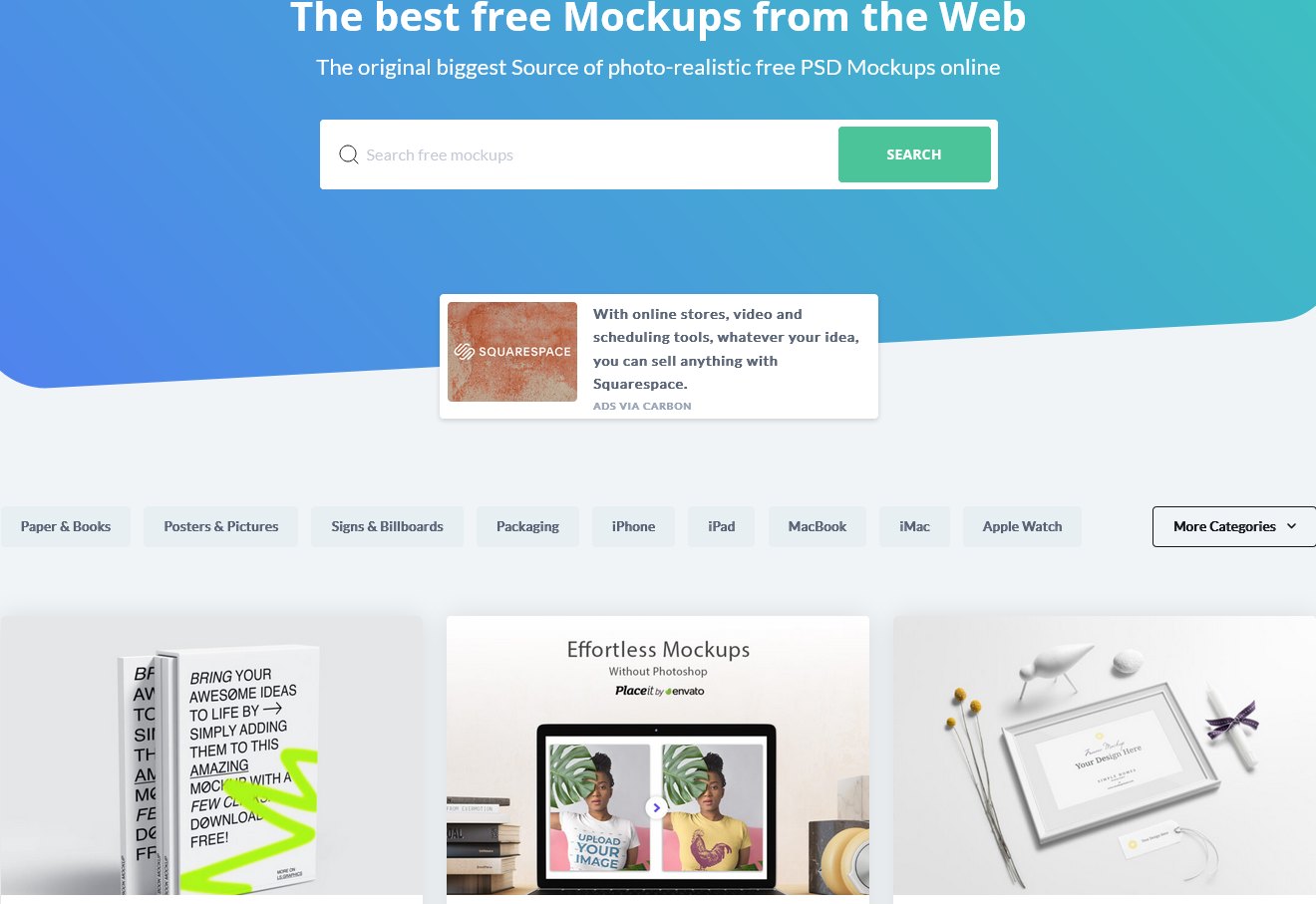 Visualization of Your Product - Free Mockup Tools