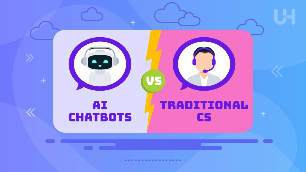 AI Chatbots vs Traditional Customer Support | UltaHost Blog