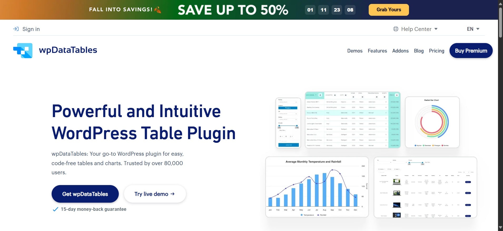 5 Best WordPress Table Plugins | UltaHost Blog