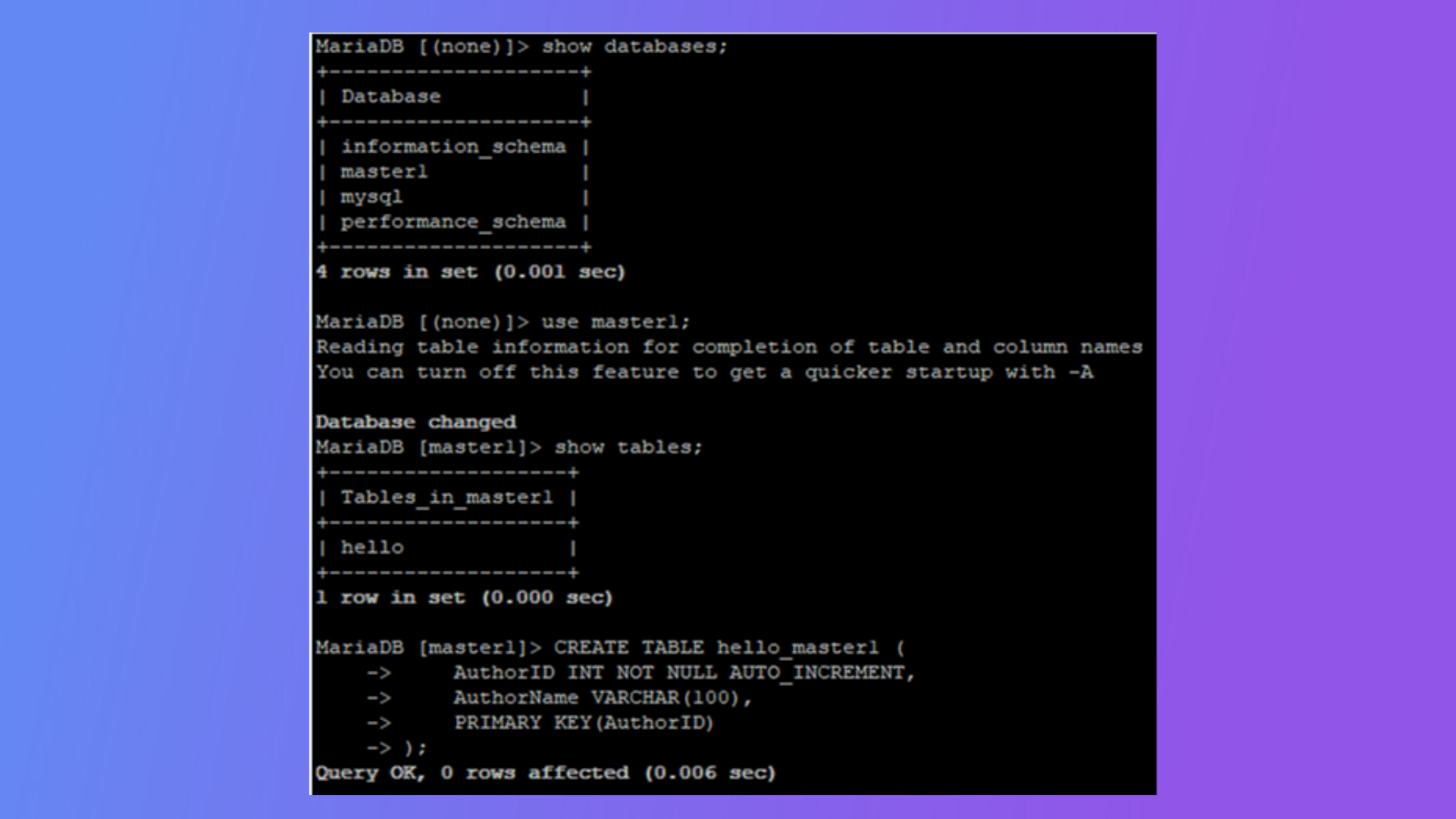 Setup A Master To Master Replication Between Two Mariadb Ultahost