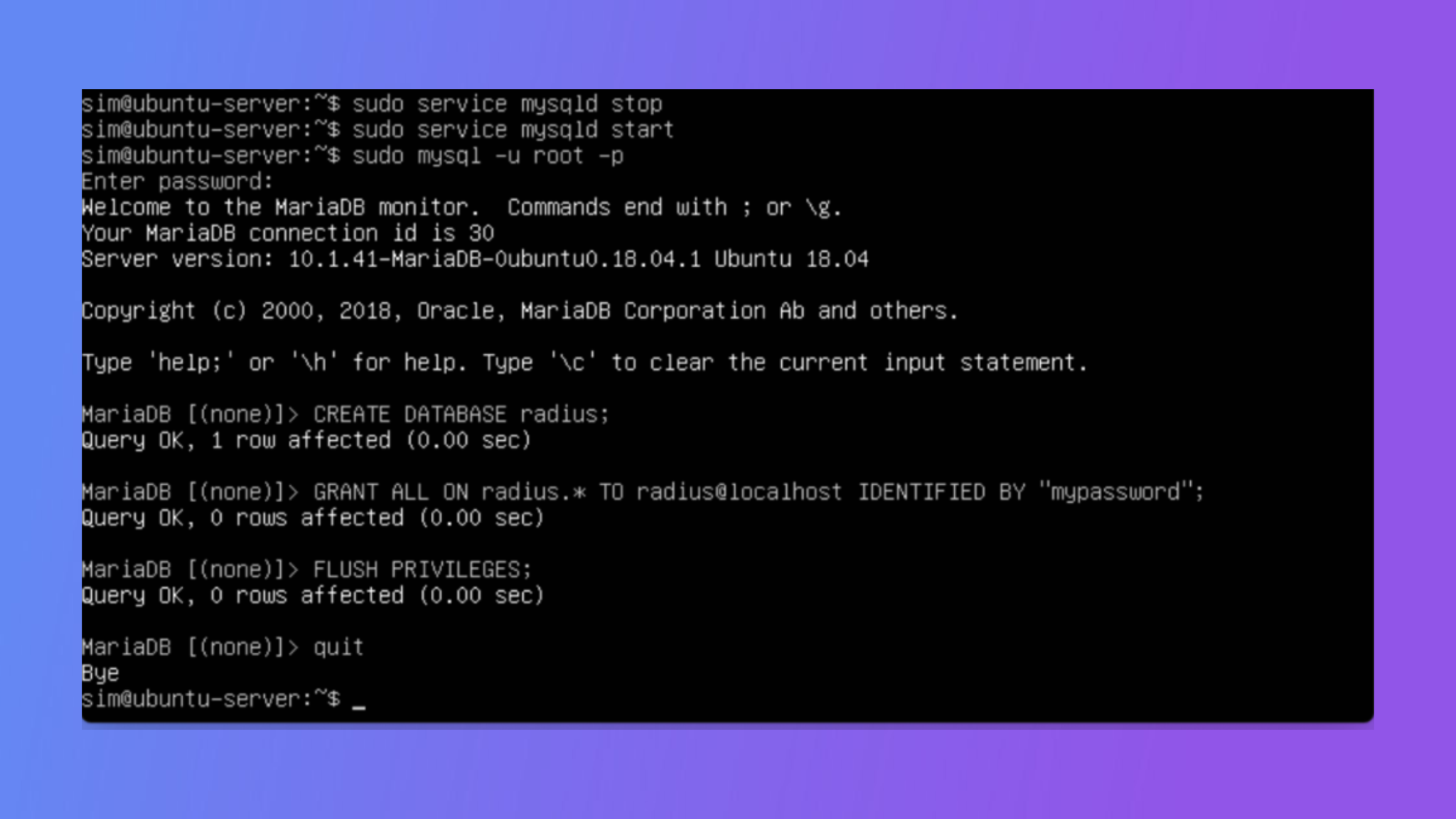 Setup And Configuration Of Freeradius Mysql On Ubuntu 16 Ultahost Knowledge Base 
