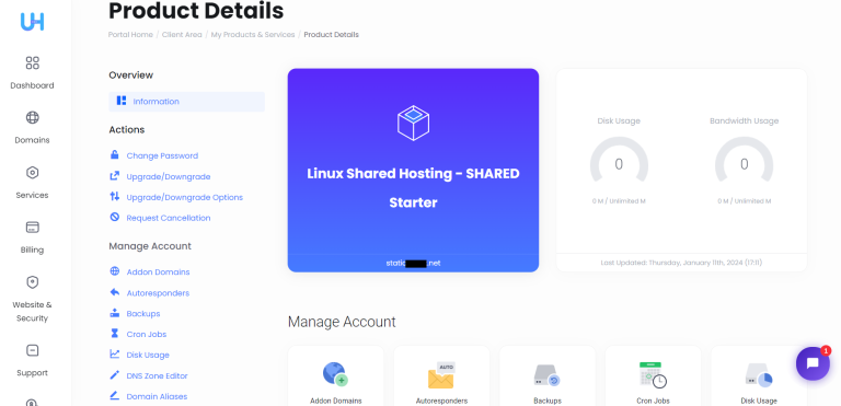 Log into cPanel in Shared Hosting | Ultahost Knowledge Base