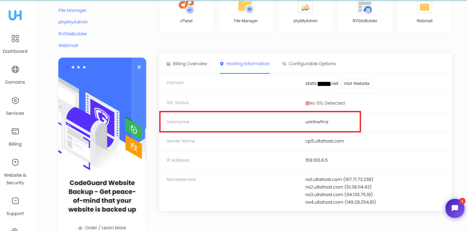 Log into cPanel in Shared Hosting | Ultahost Knowledge Base