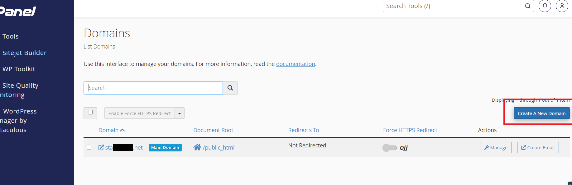 Create a subdomain in cPanel | Ultahost Knowledge Base