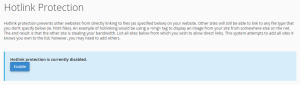 How to Enable or Disable Hotlink Protection in cPanel? | Ultahost Knowledge Base