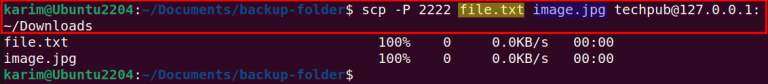 Copying Files from Local to Remote Server with SCP on Ubuntu 22.04