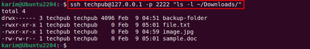 Copying Files from Local to Remote Server with SCP on Ubuntu 22.04