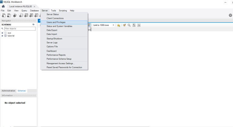 How to Change MySQL Workbench Password | Ultahost Knowledge Base How to Change MySQL Workbench Password | Ultahost Knowledge Base