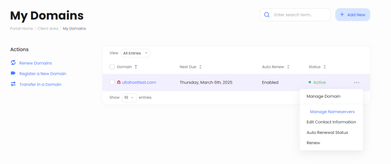 Setup Custom Ultahost Nameservers for Your Domain | Ultahost Knowledge Base