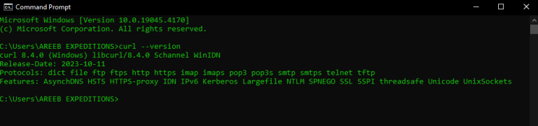 How to Install Curl on Windows? | Ultahost Knowledge Base