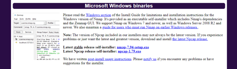 How to Install Nmap on Windows? | Ultahost Knowledge Base