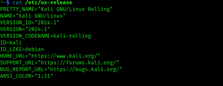 How to Check Kali Linux Version | Ultahost Knowledge Base How to Check Kali Linux Version | Ultahost Knowledge Base