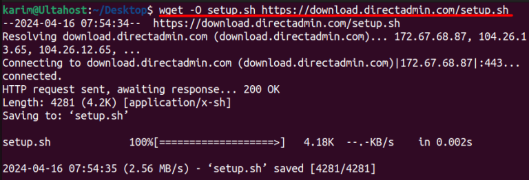 How to Install DirectAdmin on Ubuntu | Ultahost Knowledge Base