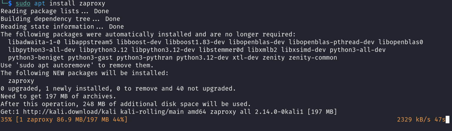 How to Install OWASP ZAP in Kali Linux | Ultahost Knowledge Base