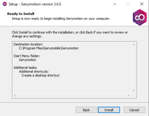 How to Install Genymotion on Windows | Ultahost Knowledge Base