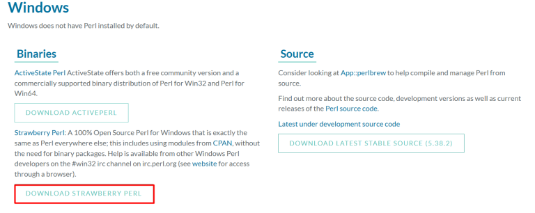 How to Install Perl on Windows | Ultahost Knowledge Base