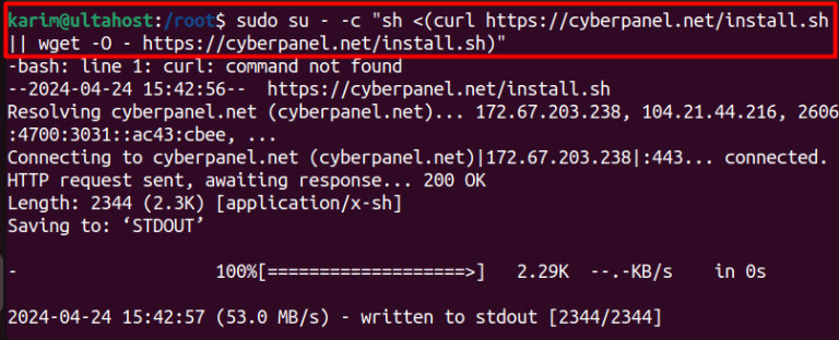 How to Install CyberPanel on Ubuntu | Ultahost Knowledge Base