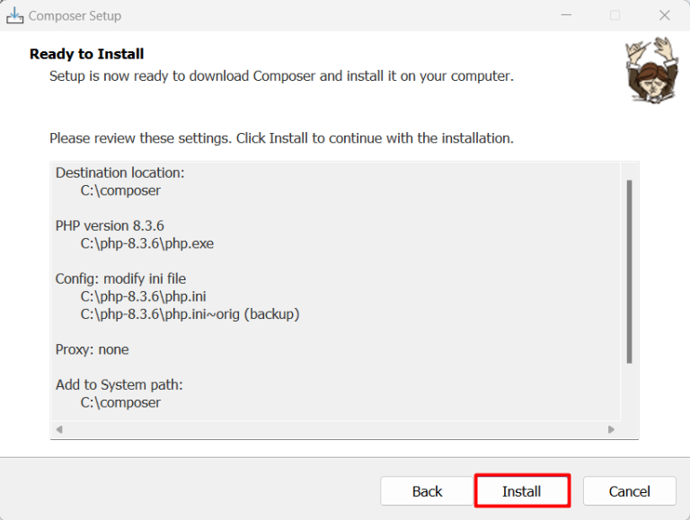 How to Install Composer on Windows 10 | Ultahost Knowledge Base