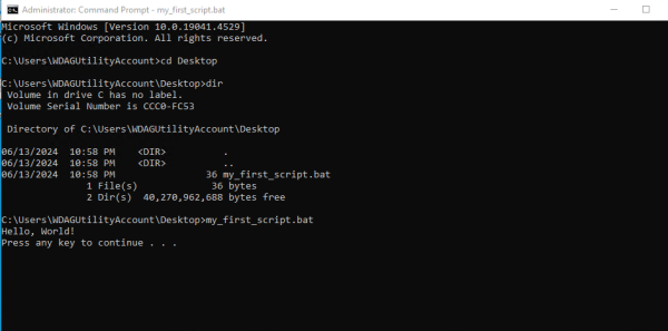How To Create A Batch Script Step By Step Guide Ultahost Knowledge Base