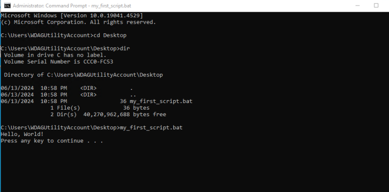 How to Create a Batch Script: Step-by-Step Guide | Ultahost Knowledge Base
