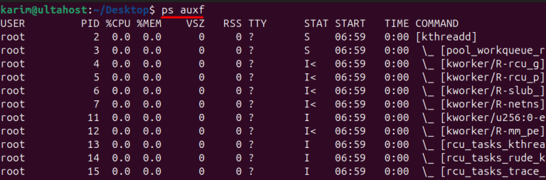 Mastering Process Management with Linux ps aux Command | Ultahost ...