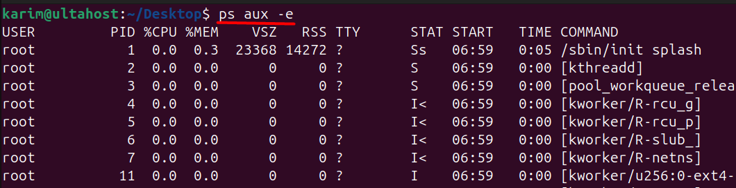 Mastering Process Management With Linux Ps Aux Command Ultahost Knowledge Base