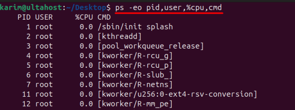Mastering Process Management with Linux ps aux Command | Ultahost ...