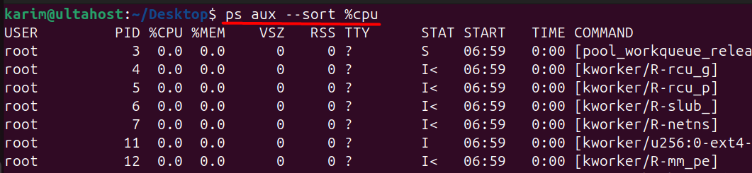 Mastering Process Management with Linux ps aux Command | Ultahost ...