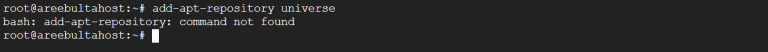 How to Fix 'add-apt-repository command not found' on Debian