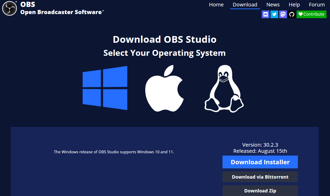 How to Install Open Broadcaster Software on Windows | Ultahost Knowledge Base