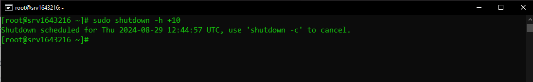 How to use Linux Shutdown Command | Ultahost Knowledge Base