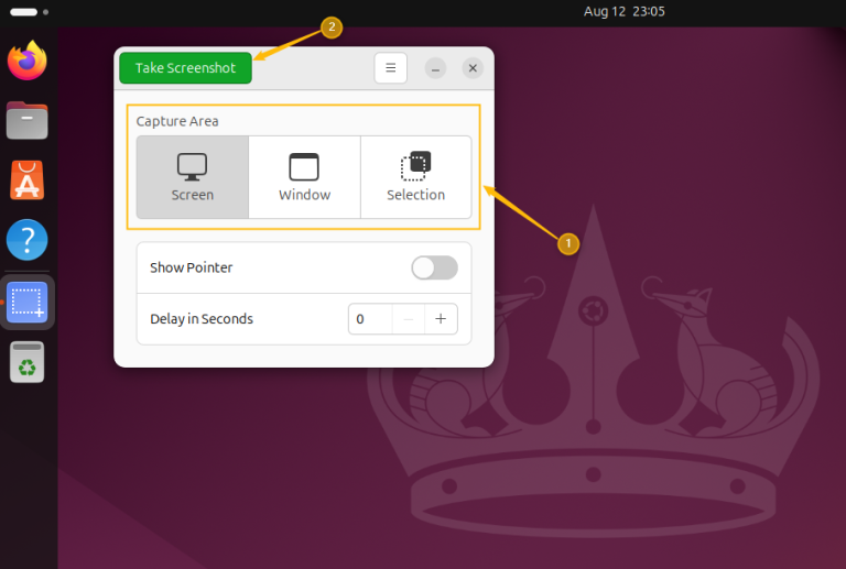 How to Capture Screenshots on Ubuntu 24.04 | Ultahost Knowledge Base