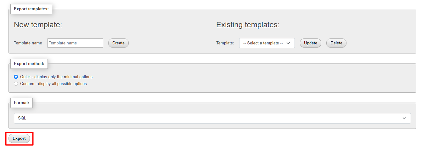 How to Backup a MySQL Database | Ultahost Knowledge Base