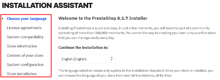 How to Install PrestaShop on Windows | Ultahost Knowledge Base