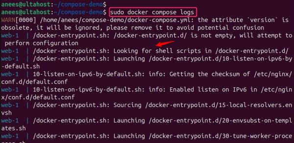How to Check and Manage Logs on Docker Compose | Ultahost Knowledge Base