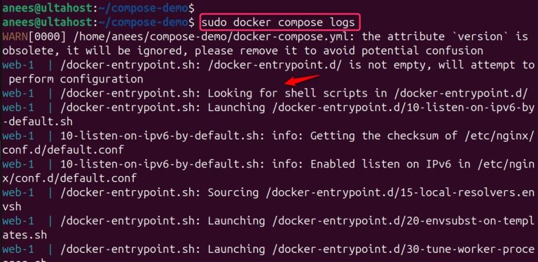How to Check and Manage Logs on Docker Compose | Ultahost Knowledge Base
