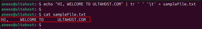 Exploring The Linux Tr Command Ultahost Knowledge Base