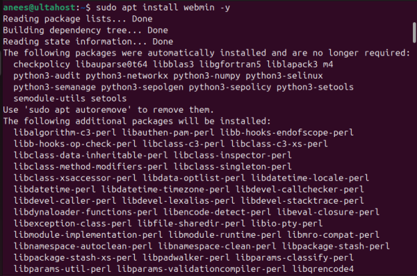 How to Install Webmin on Ubuntu | Ultahost Knowledge Base