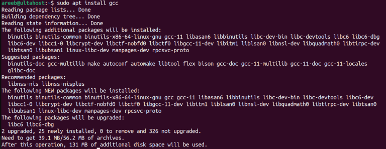 How To Install Gcc Compiler On Linux Ultahost Knowledge Base 