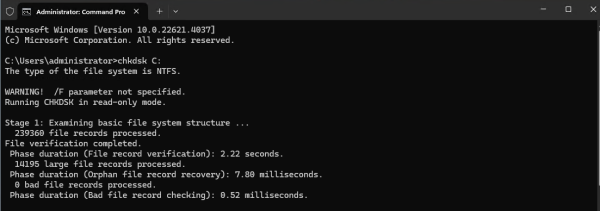 Exploring chkdsk Command in Windows with Examples | Ultahost Knowledge Base