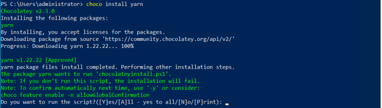How to Install Yarn on Windows | Ultahost Knowledge Base