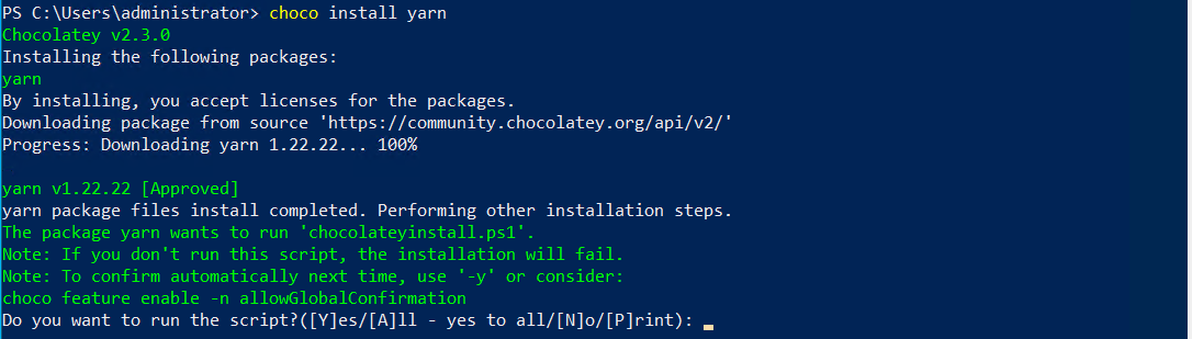 How to Install Yarn on Windows | Ultahost Knowledge Base
