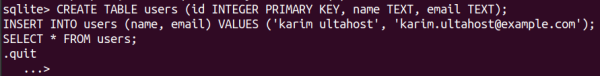 How To Connect To Sqlite From The Command Line Ultahost Knowledge Base