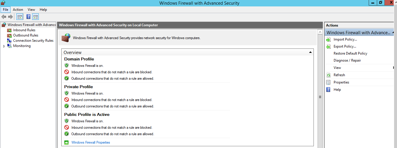 How to Configure Windows Server 2012 Firewall | Ultahost Knowledge Base