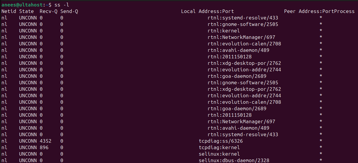 How to Use Linux SS (Socket Statistics) Command | Ultahost Knowledge Base