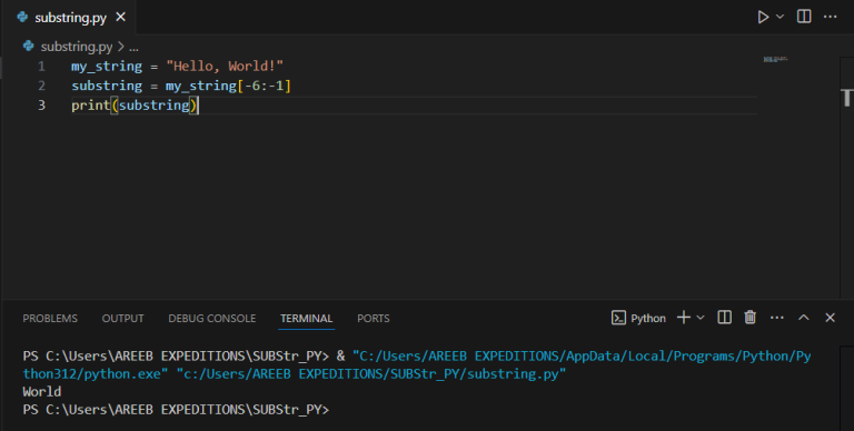 How To Substring A String In Python Ultahost Knowledge Base