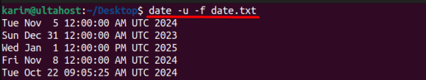 How To Use Date Command In Linux Ultahost Knowledge Base 9111