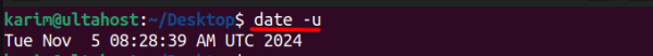 How to Use date command in Linux | Ultahost Knowledge Base