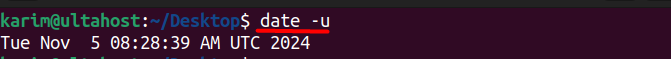 How to Use date command in Linux | Ultahost Knowledge Base